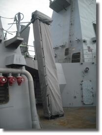 DDG Class Sliding Padeye (Kingpost) Cover Upgrade